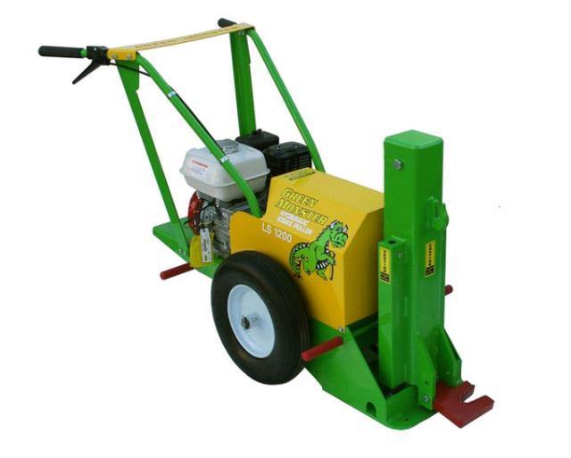 Stake Puller Green Monster Hydraulic